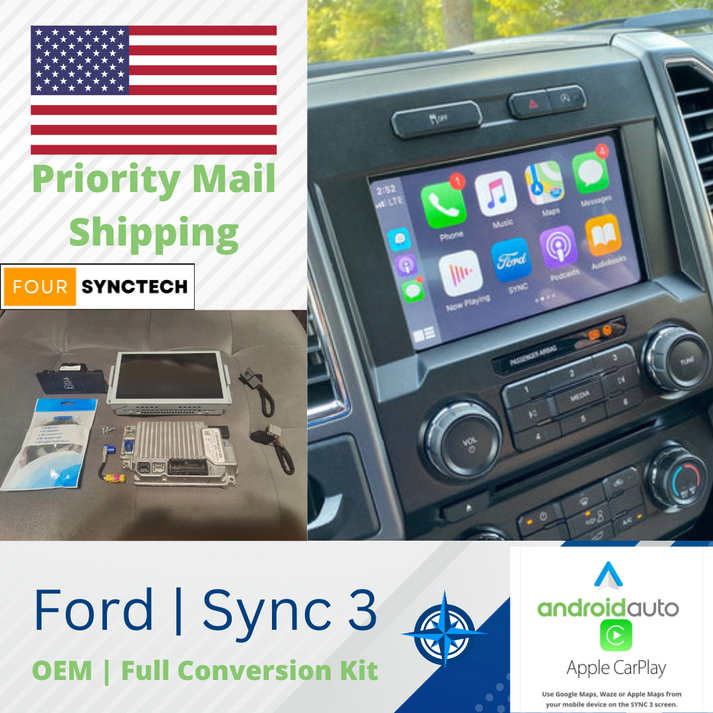 2015 - 2017 Ford F-150 Sync 2 to 3 Full Conversion Kit – FourSyncTech