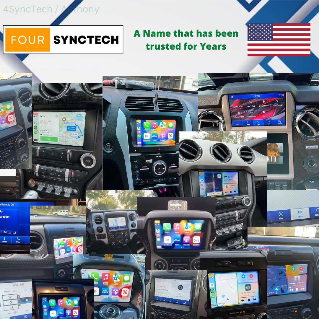 2011 - 2015 Ford Edge Sync 3 Conversion Full Kit – FourSyncTech