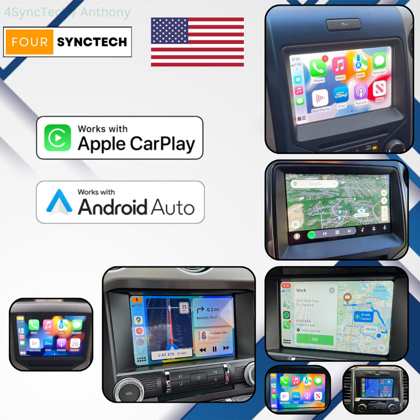 2011 - 2015 Ford Edge Sync 3 Conversion Full Kit – FourSyncTech